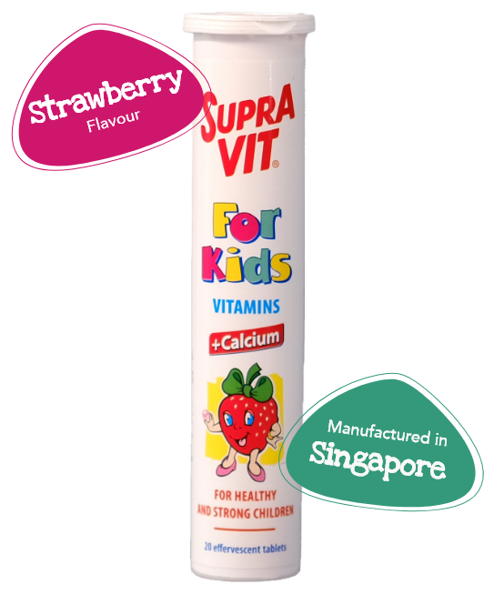 Supravit MultiVitamin Effervescent Tablet for Kids | Gracious Goodness