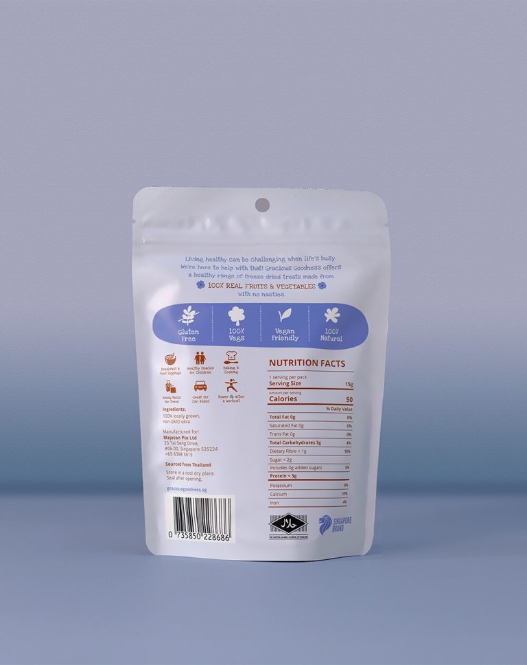 Freeze Dried Okra | Gracious Goodness