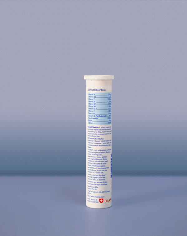 Supravit MultiVitamin Effervescent Tablet for Kids | Gracious Goodness