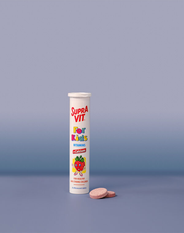 Supravit MultiVitamin Effervescent Tablet for Kids | Gracious Goodness